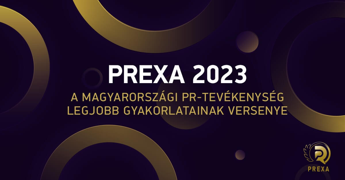 ELINDULT A NEVEZÉS A 2023-AS PREXA VERSENYRE - ONBRANDS - ÉRTÉK ALAPON