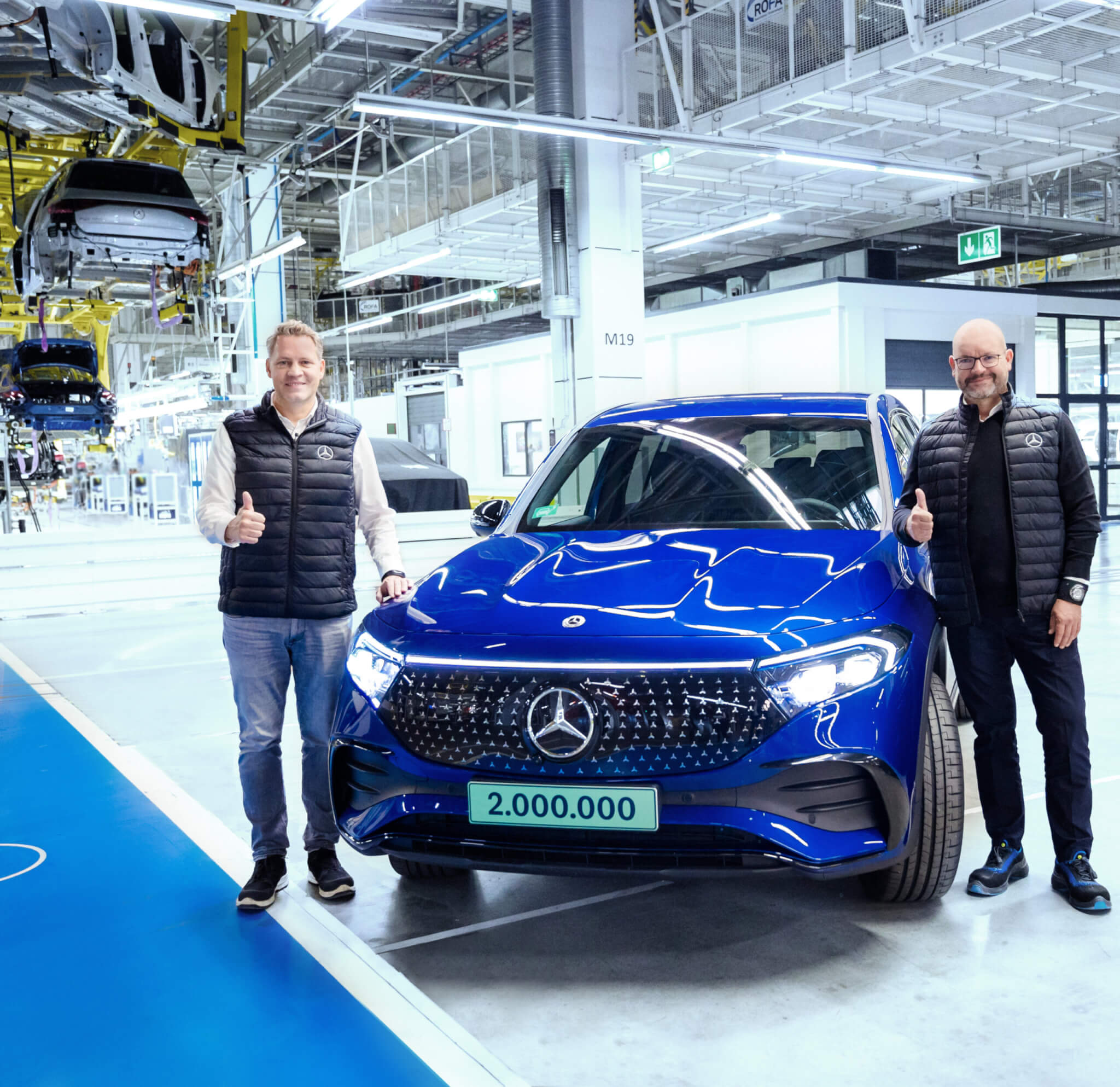 ELKÉSZÜLT A KÉTMILLIOMODIK AUTÓ A KECSKEMÉTI MERCEDES-BENZ GYÁRBAN ...